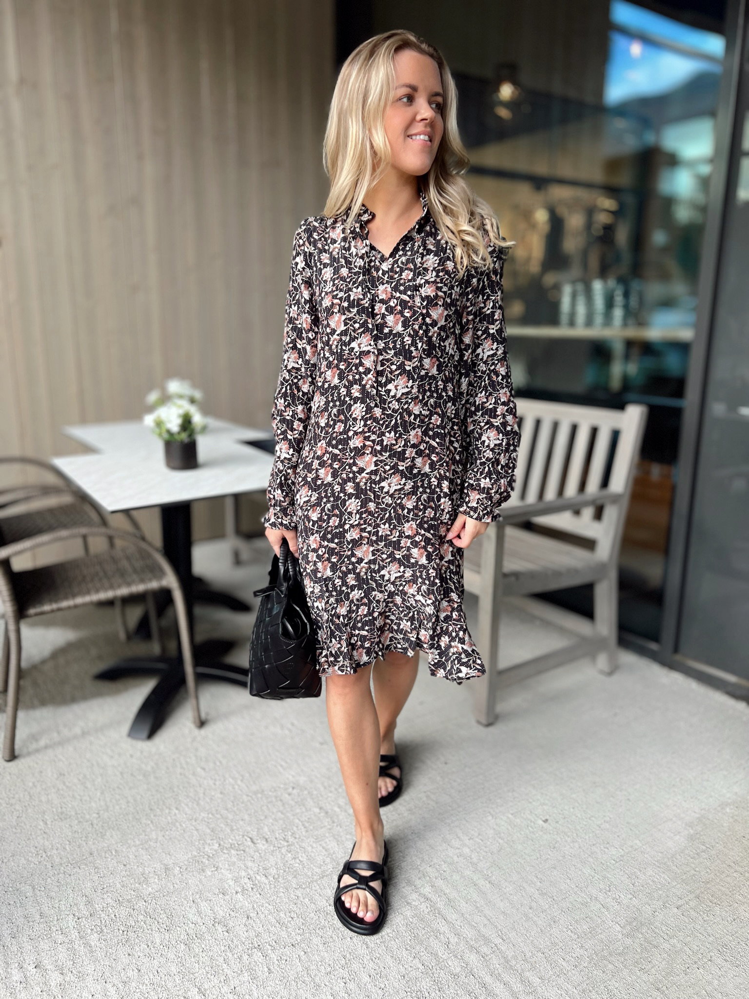 Rah Oslo - Faye Dress - Ink Black - Livsstilbutikken